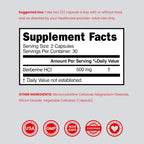 herbal berberine capsules for weight management