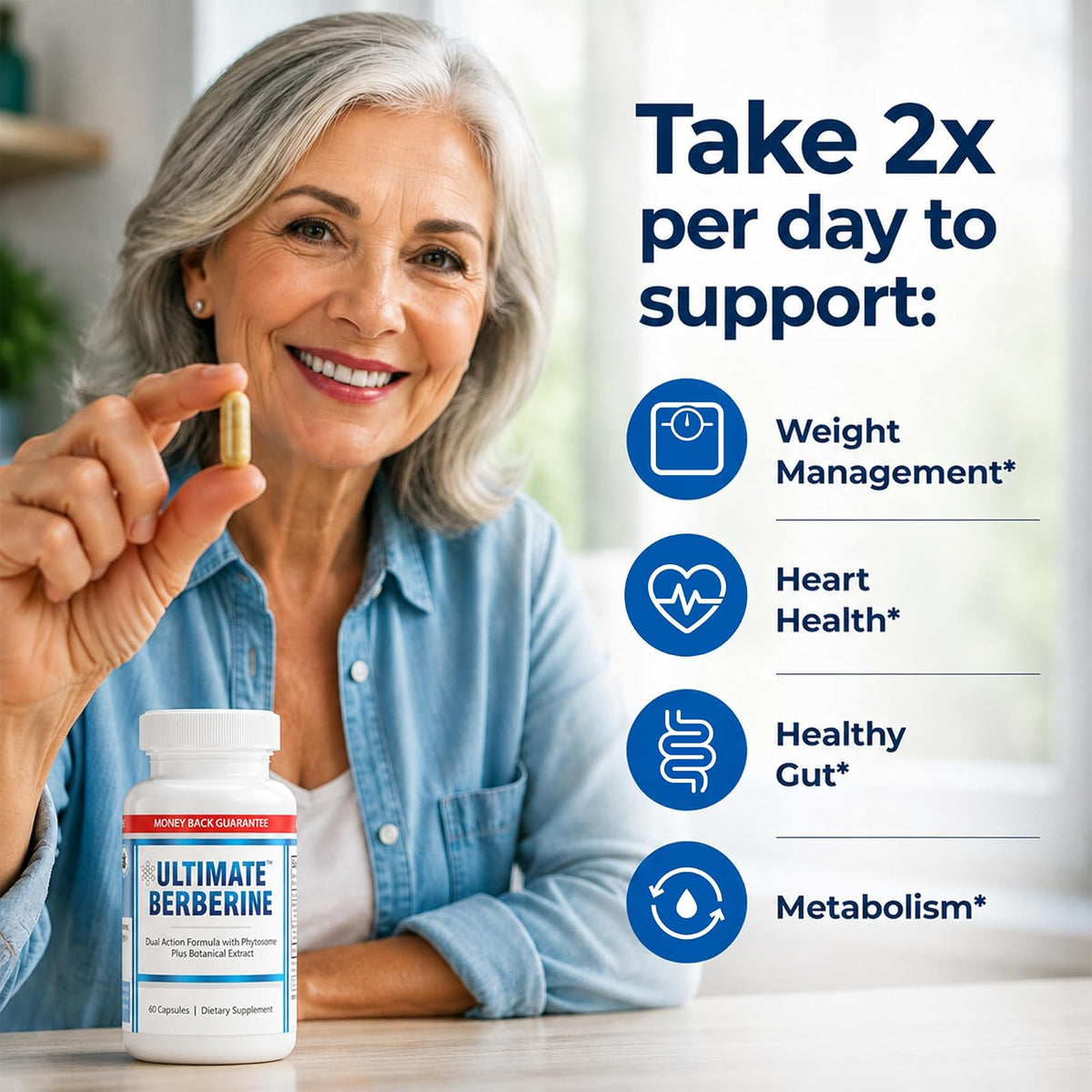Herbal berberine for blood sugar balance