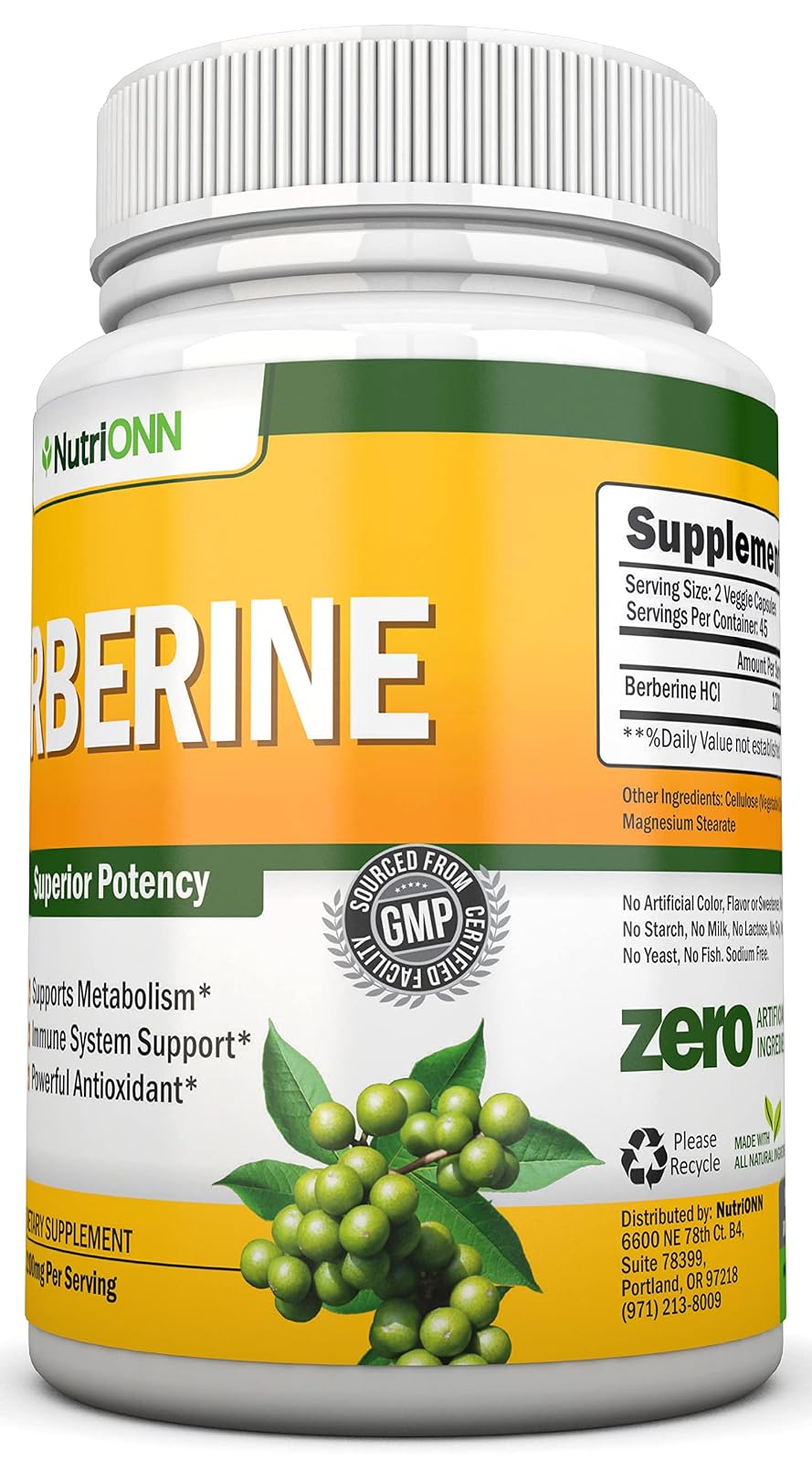 herbal berberine for blood sugar balance