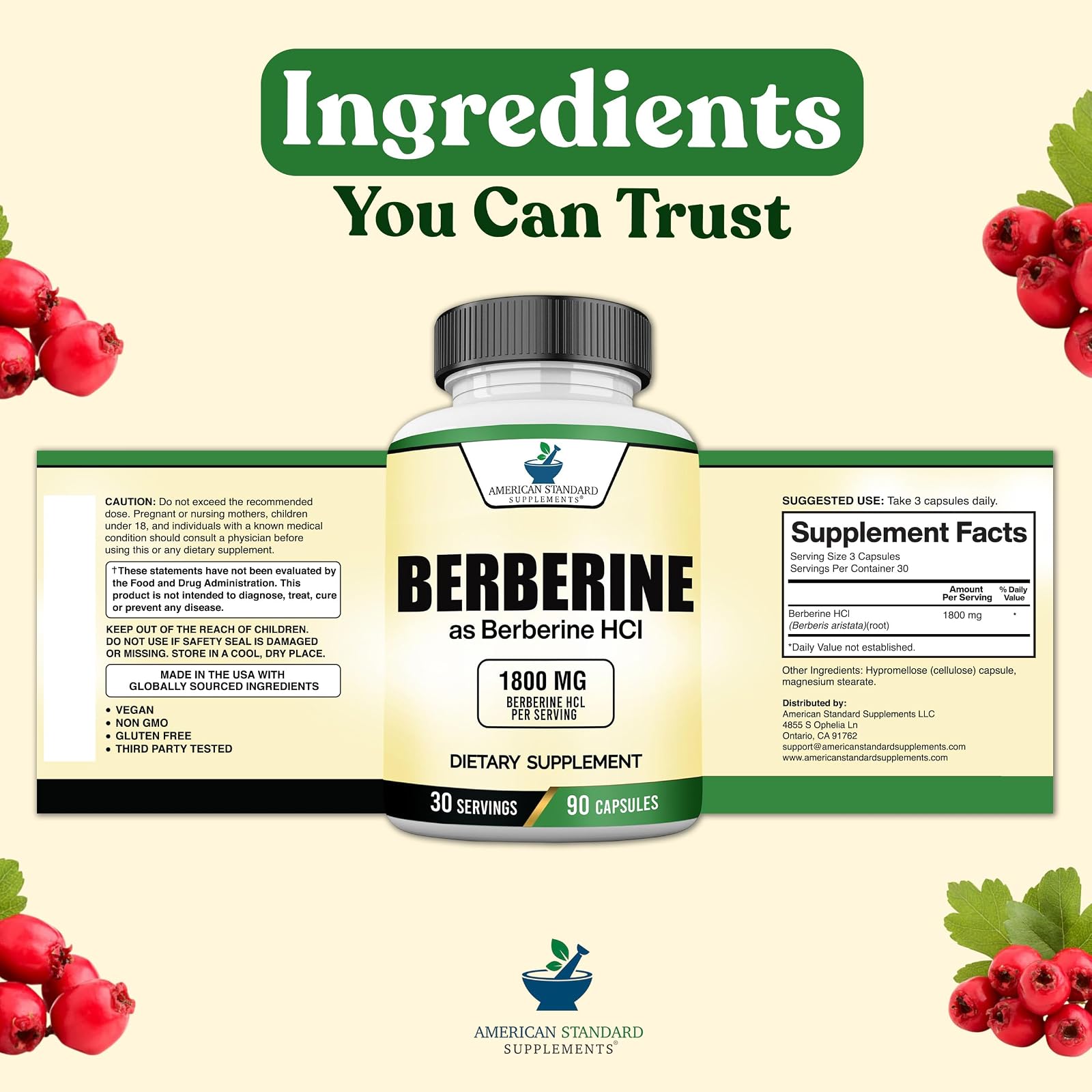 herbal berberine for digestive health
