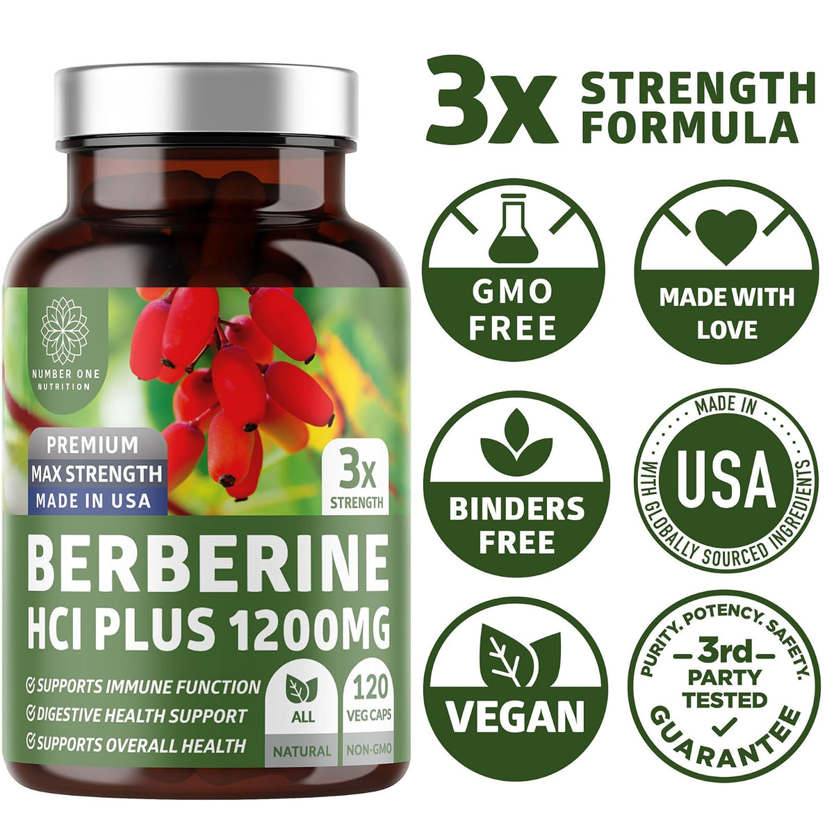 herbal berberine for digestive health