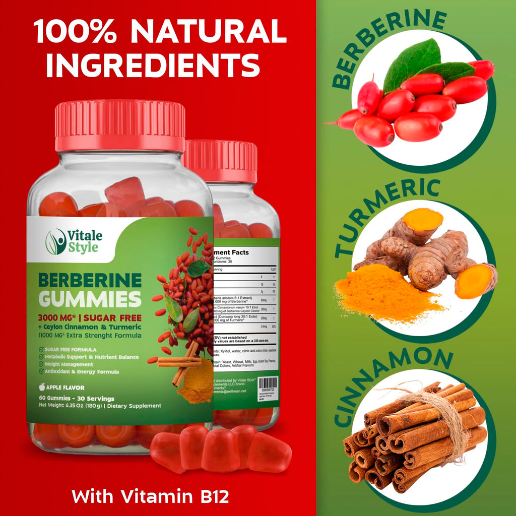 herbal berberine gummies for energy