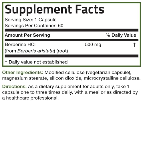 herbal berberine hcl for vitality