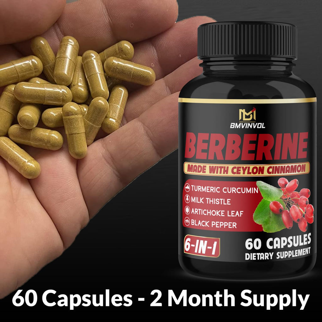 herbal berberine supplement with cinnamon
