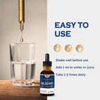Herbal bilberry extract for daily use