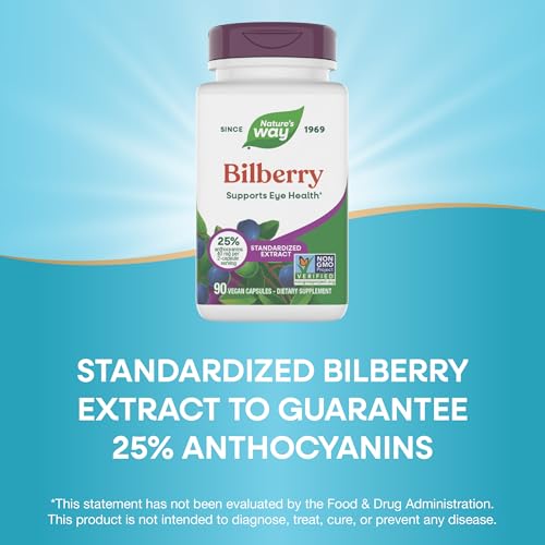 herbal bilberry supplement for vision