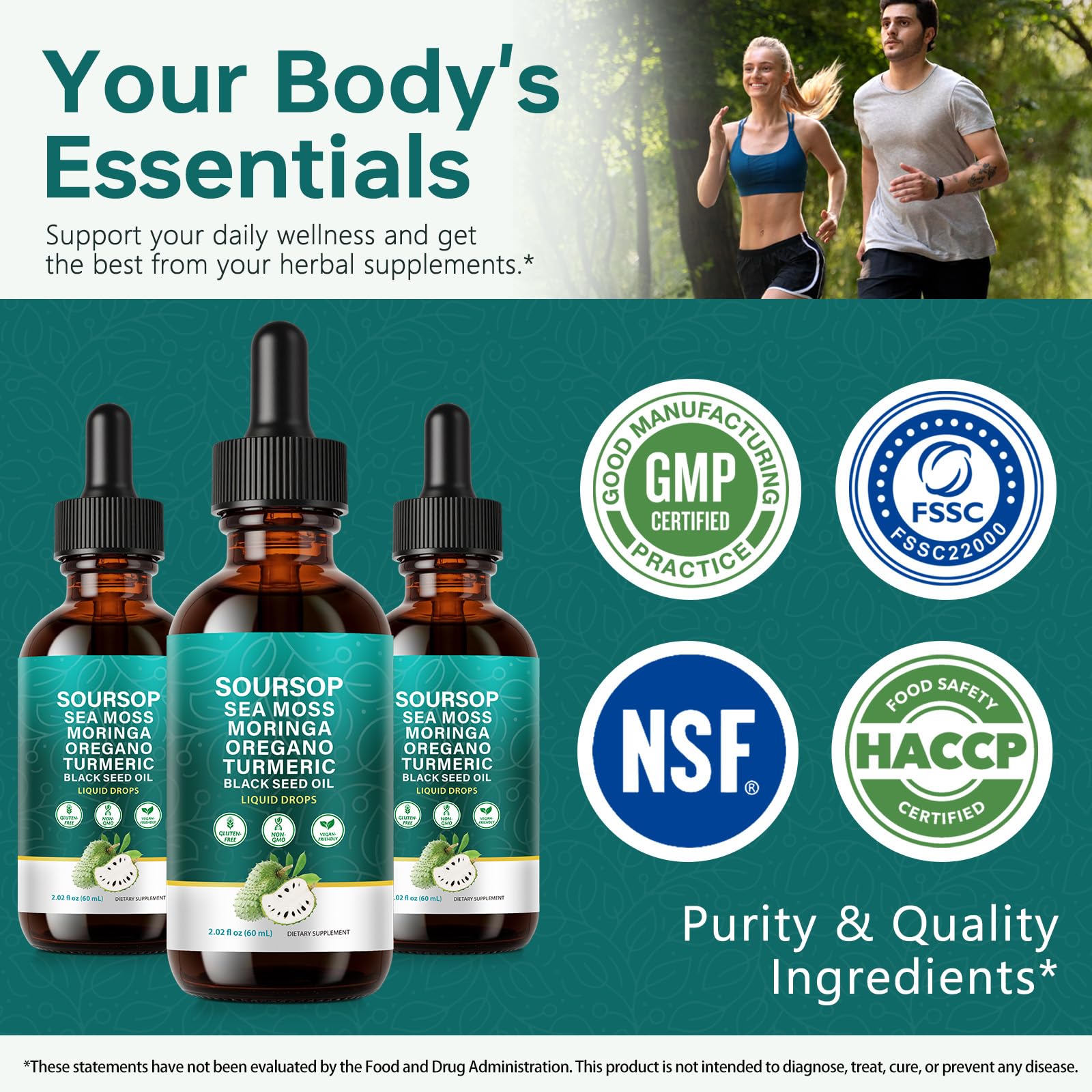 Herbal bitters for daily health boost