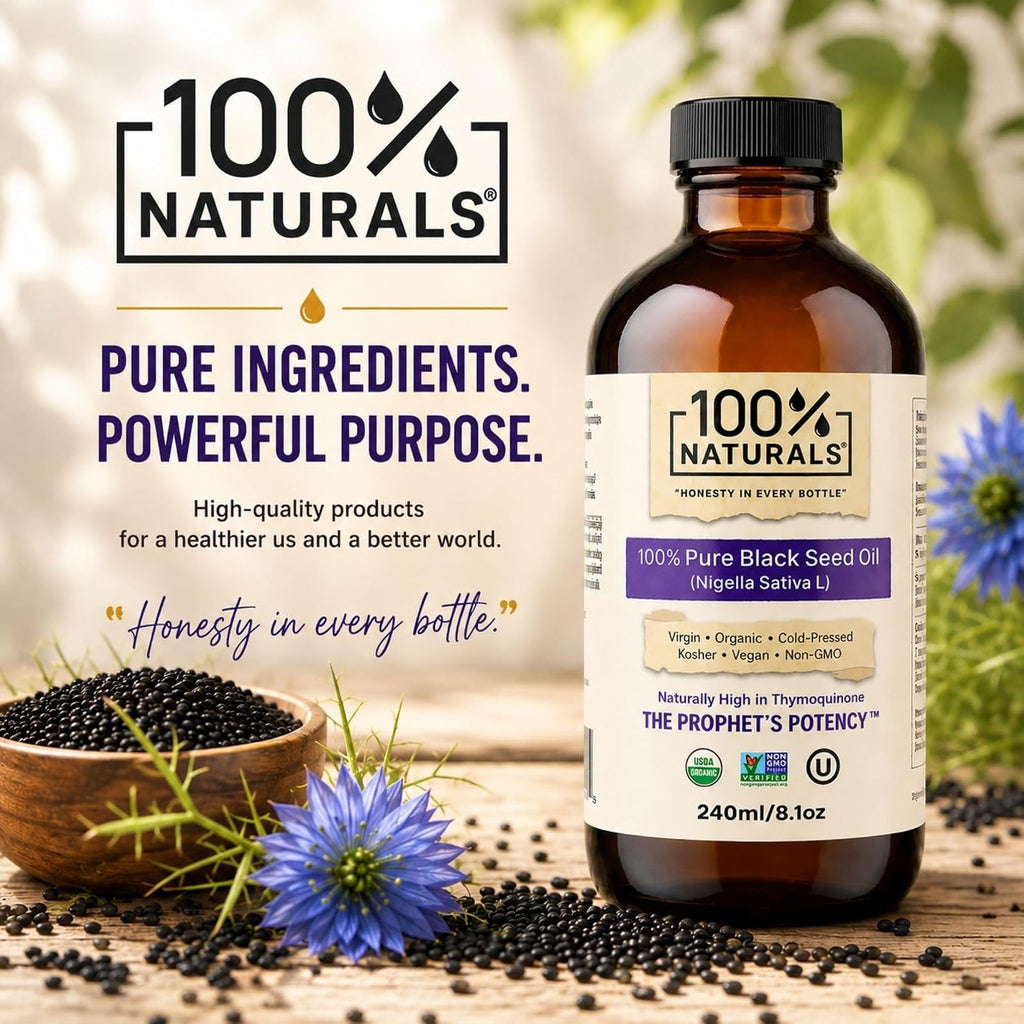 herbal black seed oil supplement