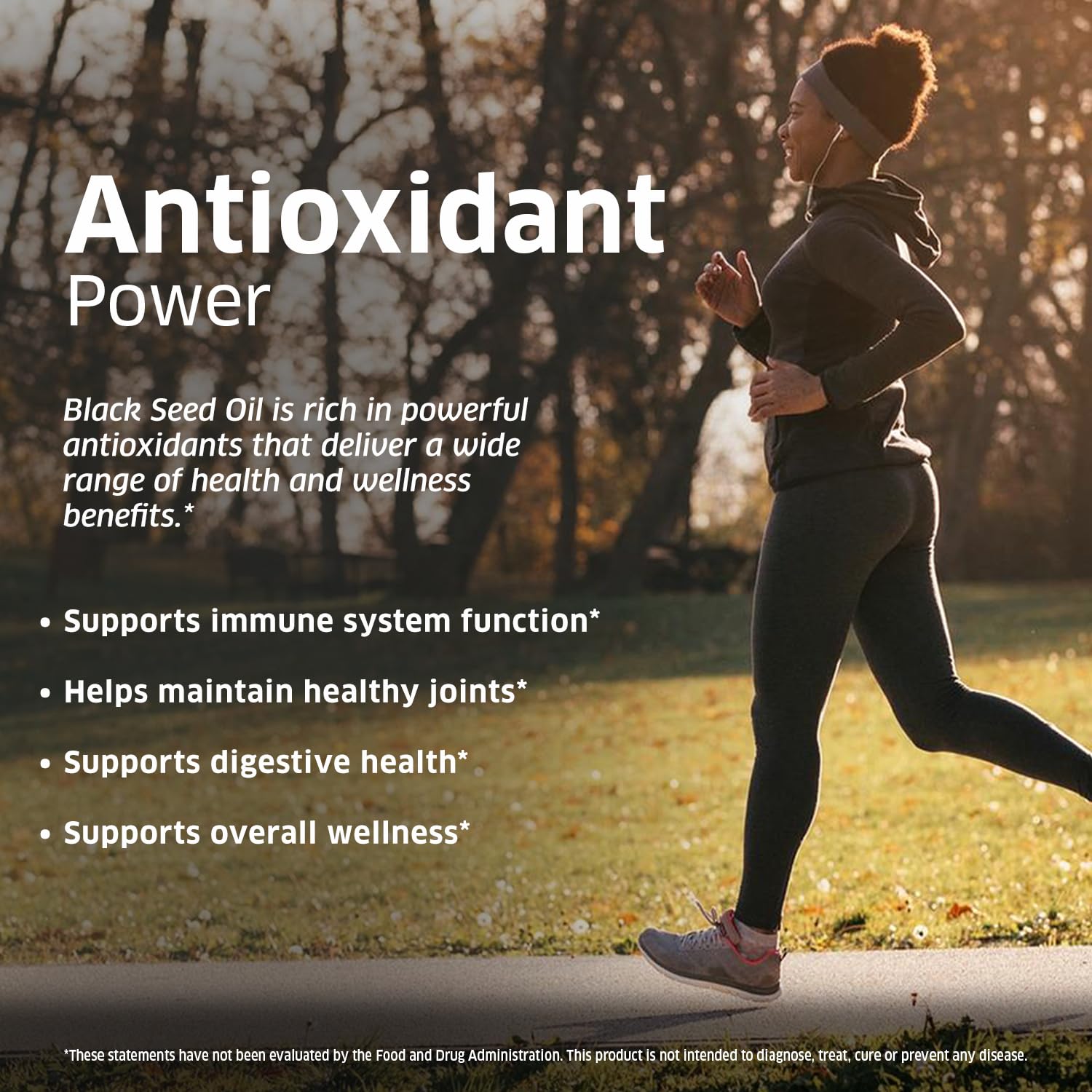 herbal black seed oil supplement