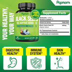 herbal black seed oil supplement