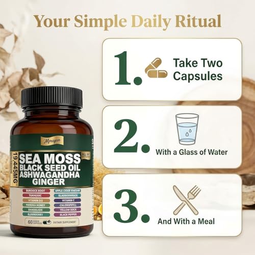 Herbal blend capsules for overall health