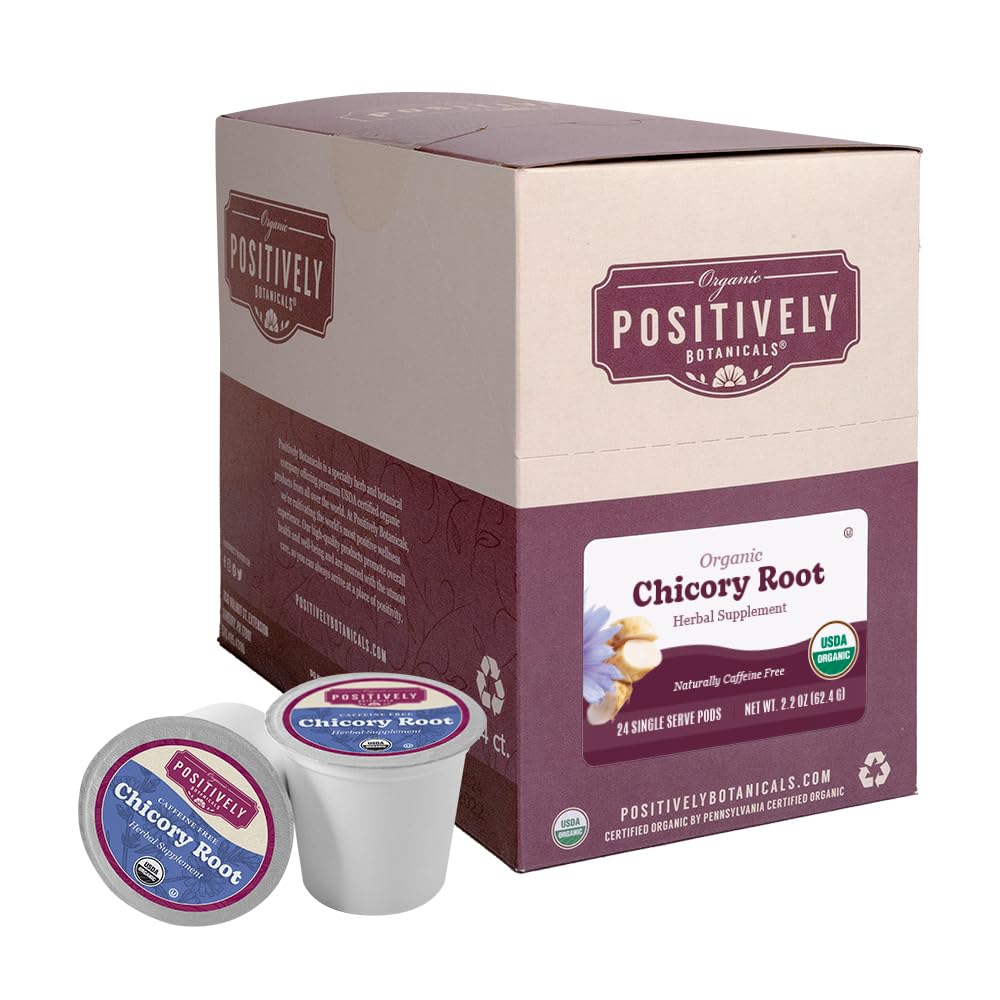 Herbal blend coffee alternative pods