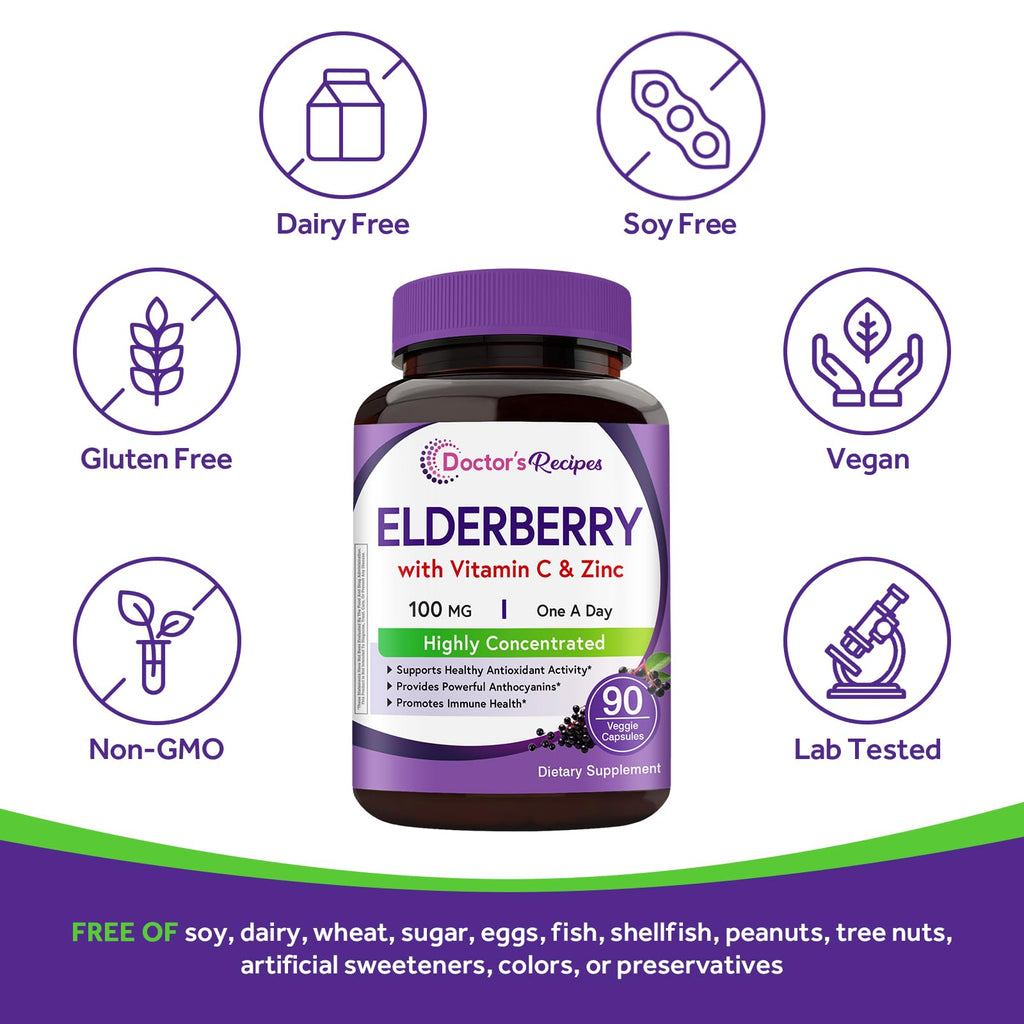 herbal blend elderberry capsules