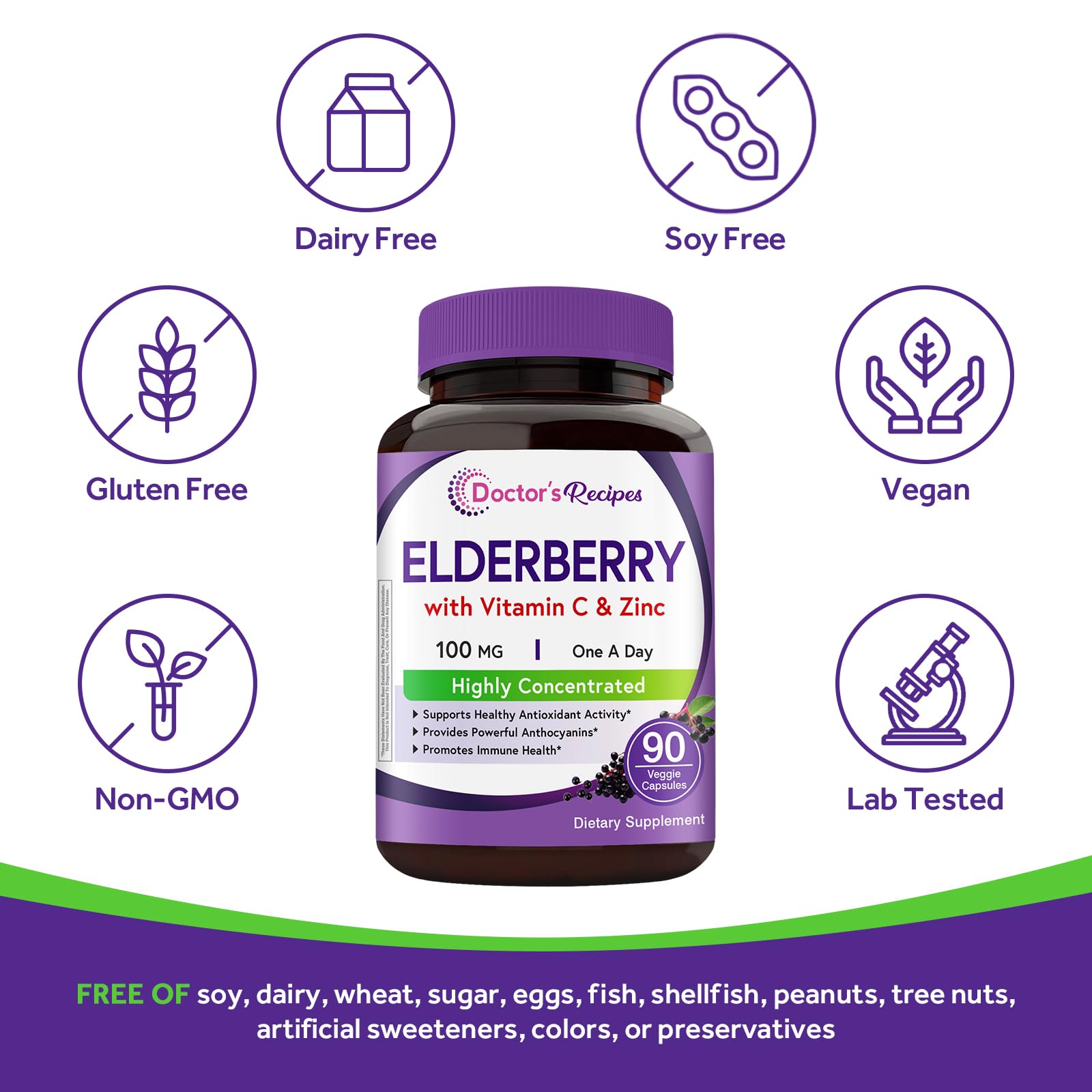 herbal blend elderberry capsules