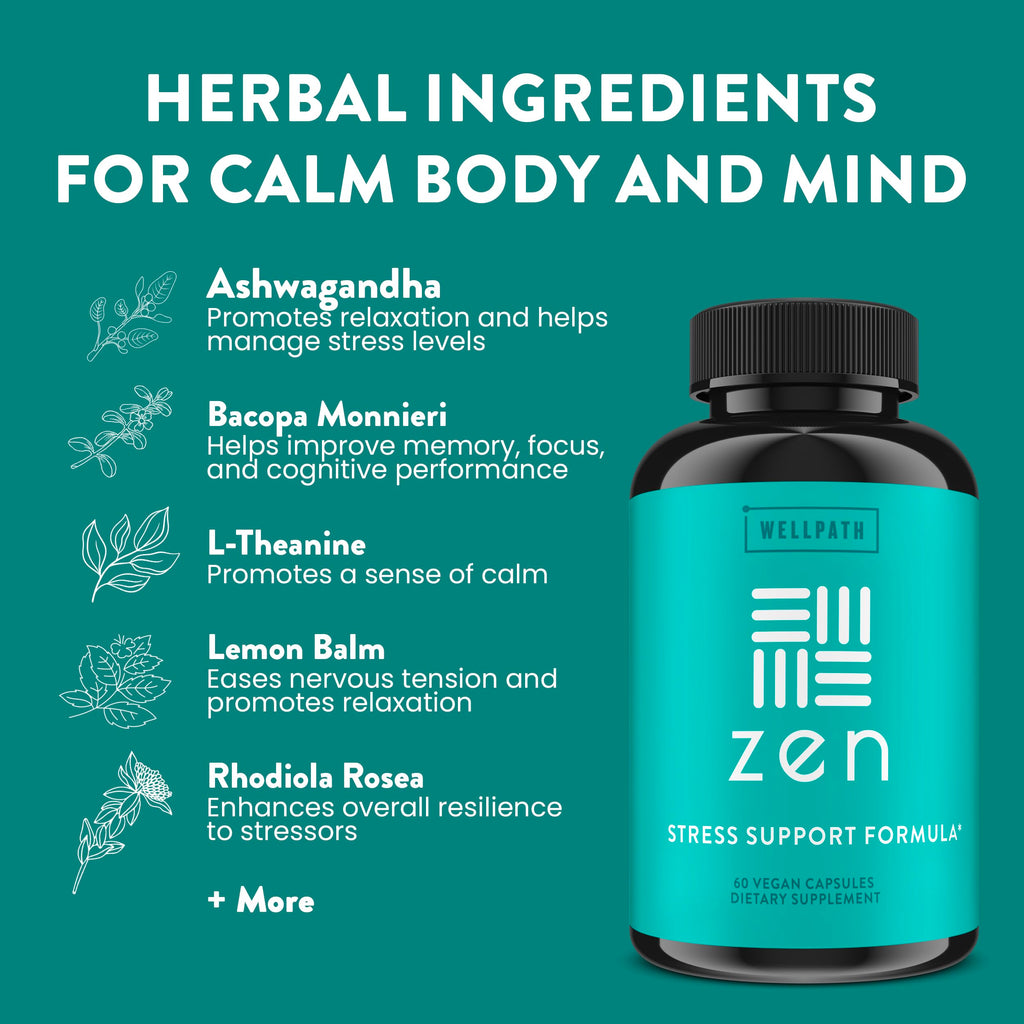 herbal blend for anxiety and mood support