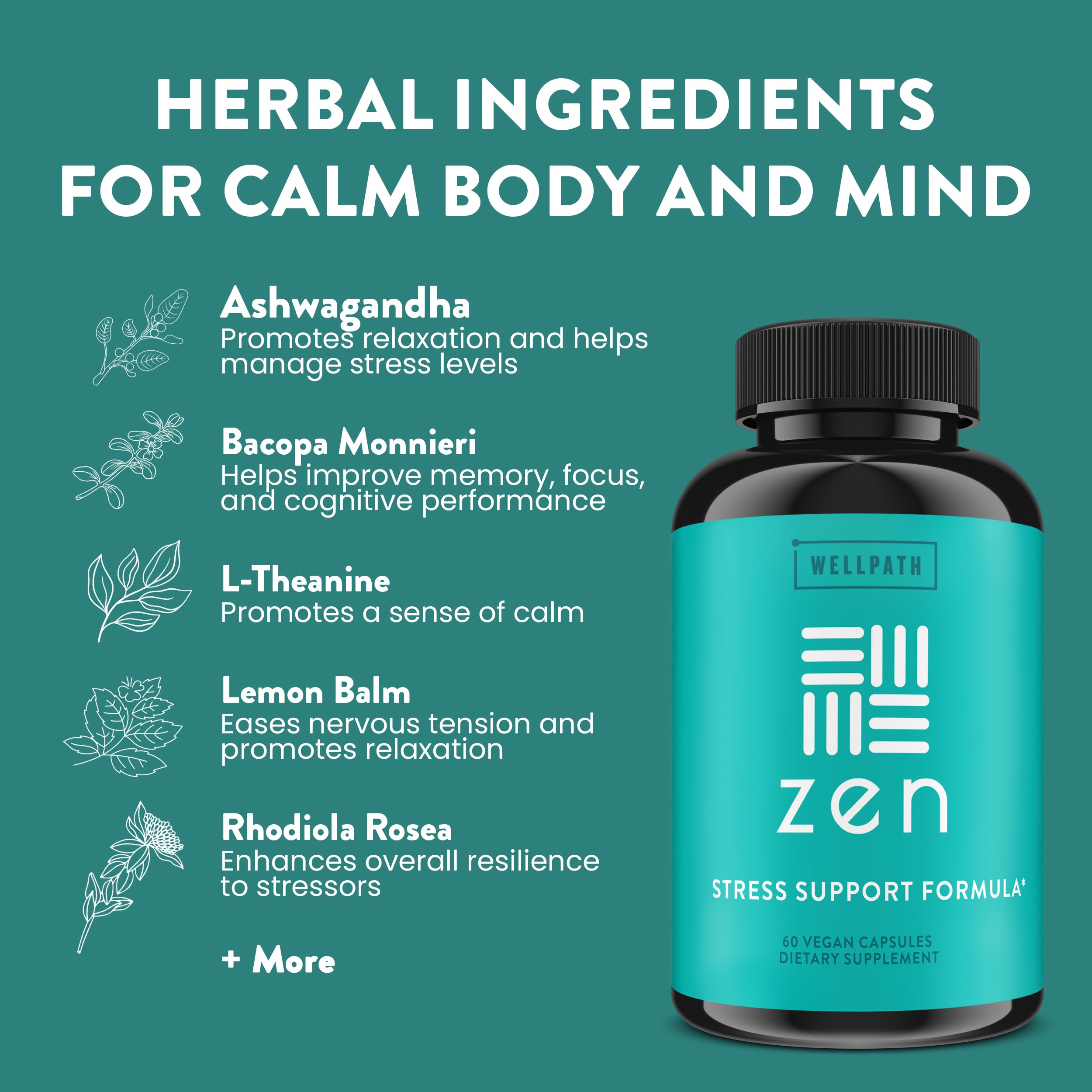 herbal blend for anxiety and mood support