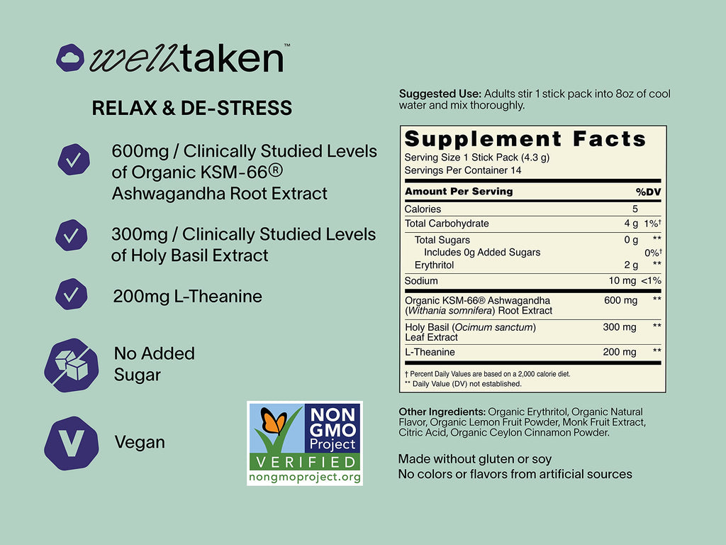 Herbal blend for daily relaxation
