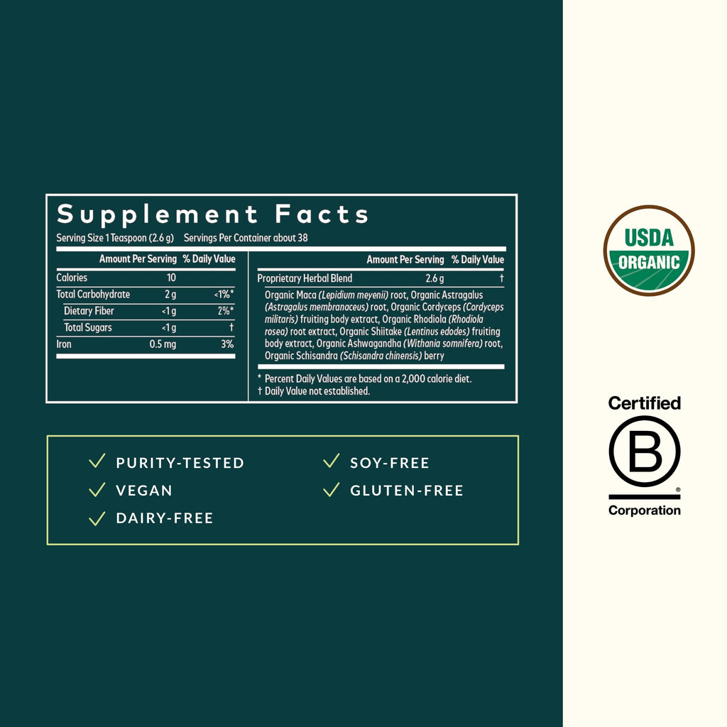 Herbal blend for daily vitality