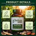 herbal blend for detoxification