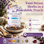 Herbal blend for effective yoni steaming