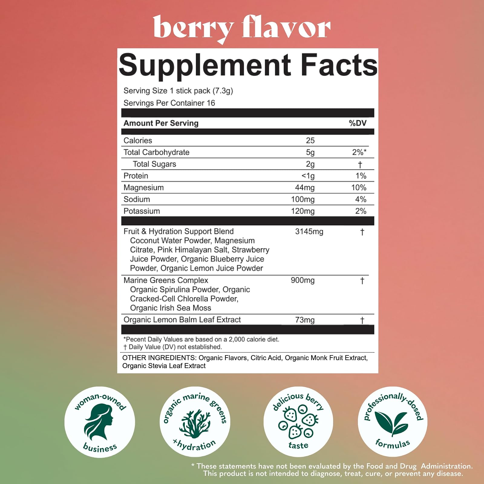 Herbal blend for energy boost