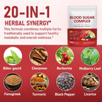 Herbal blend for glucose balance