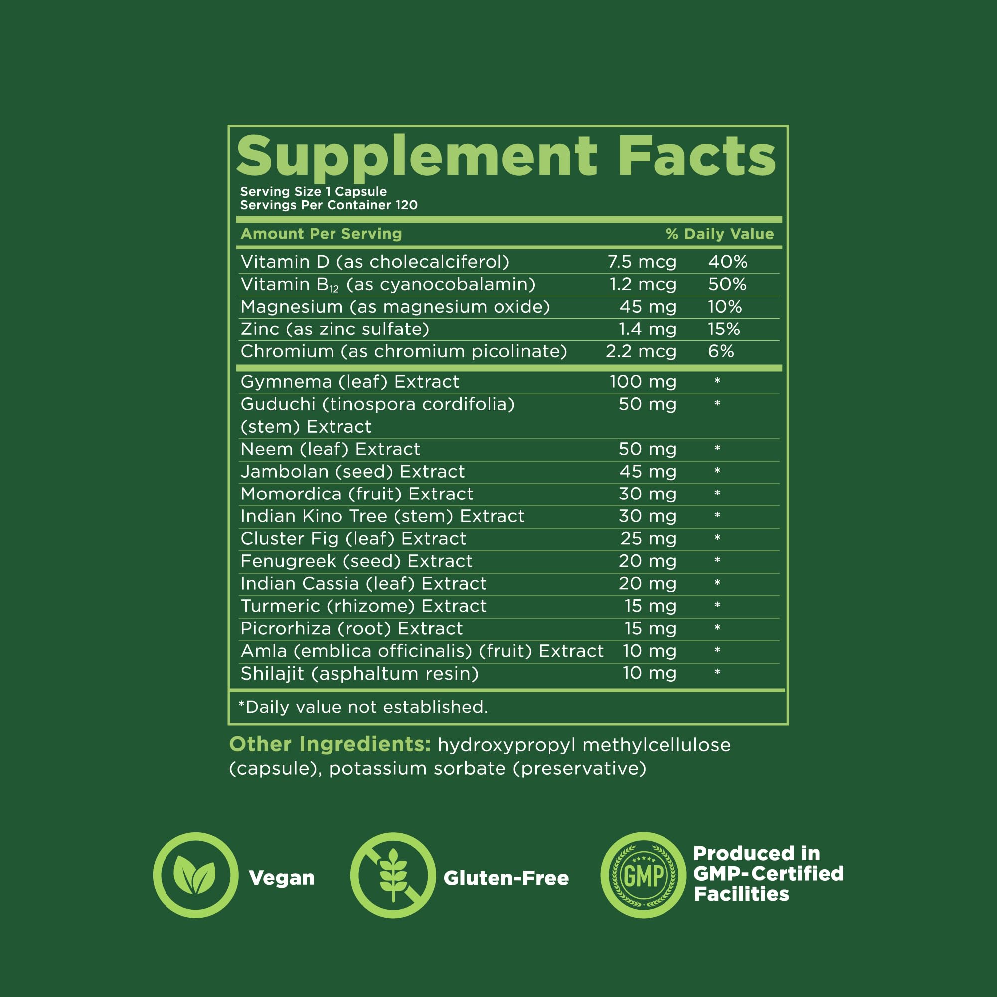 herbal blend for healthy blood sugar
