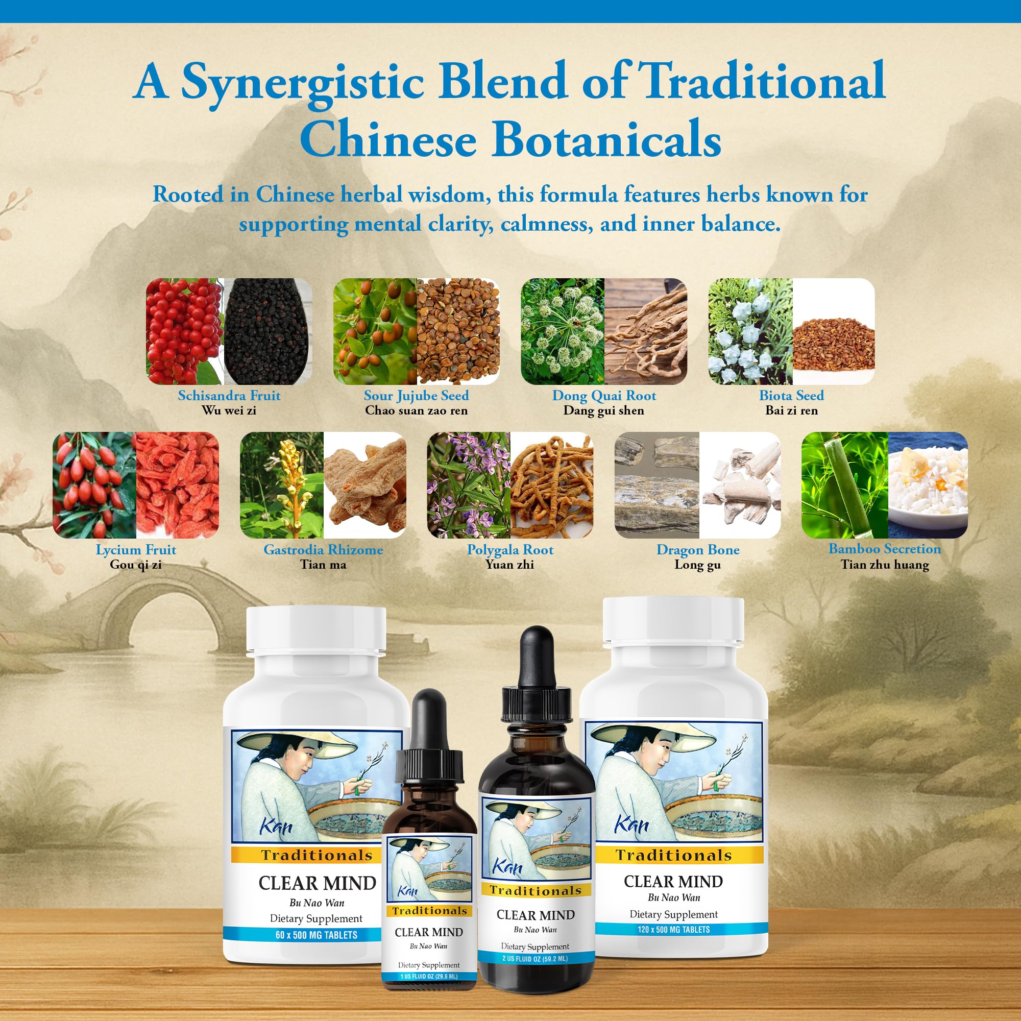 herbal blend for improved concentration