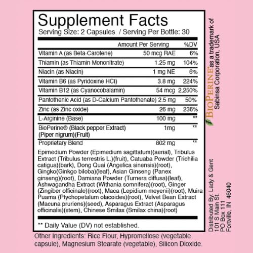 herbal blend for improved libido