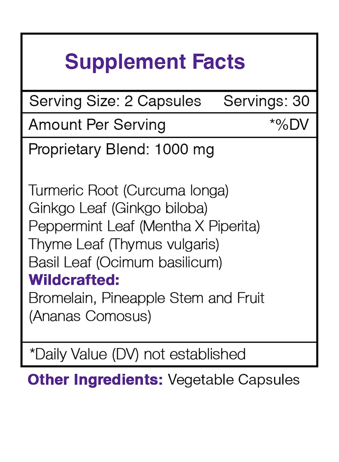 herbal blend for joint health