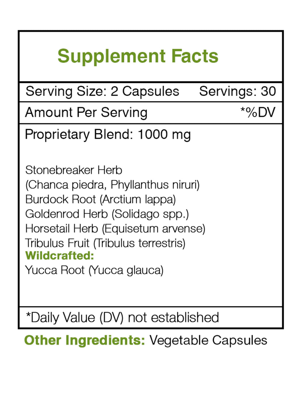 herbal blend for kidney wellness