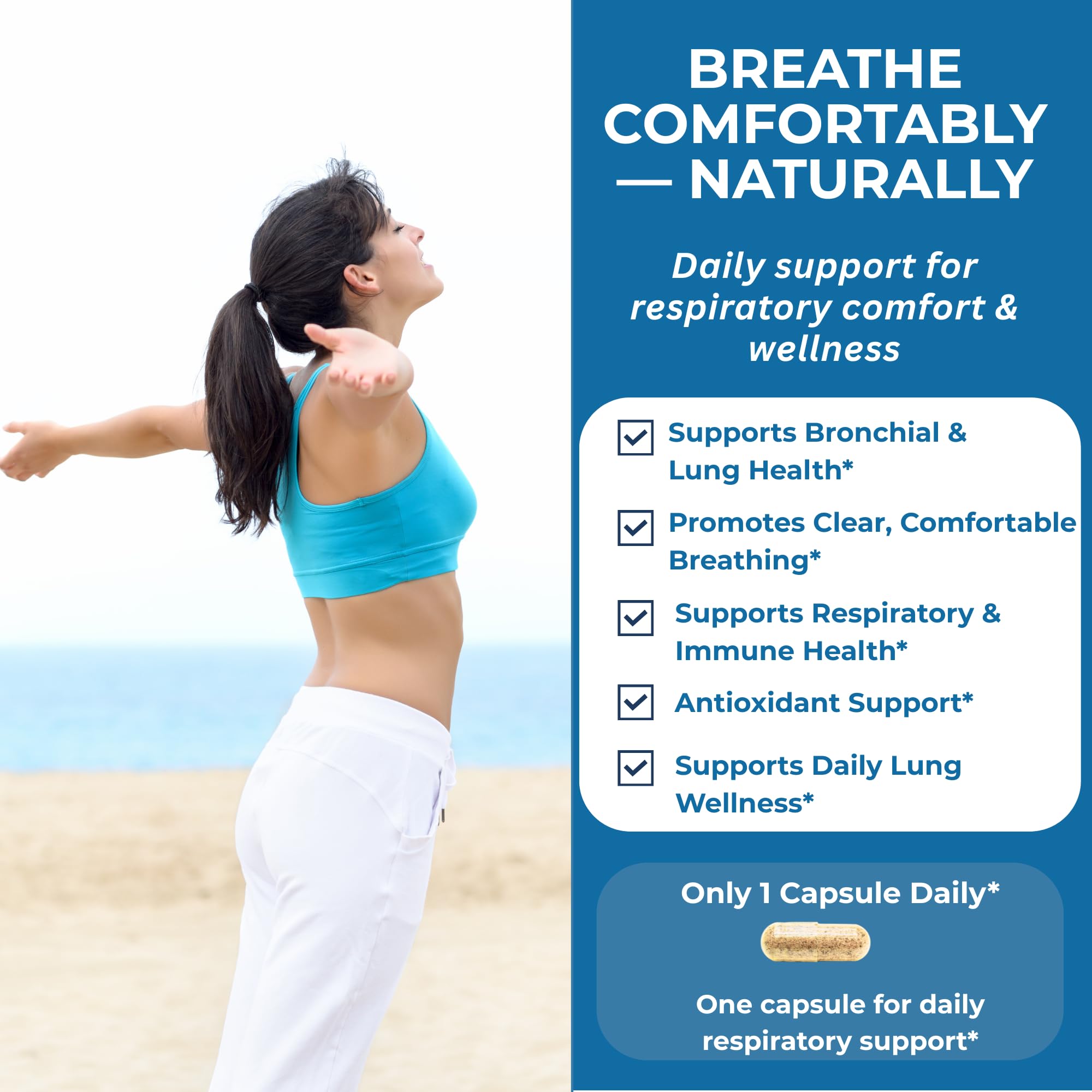 Herbal blend for lung wellness