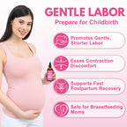 Herbal blend for natural childbirth