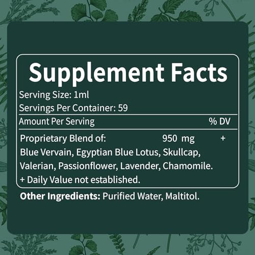 herbal blend for nighttime tranquility