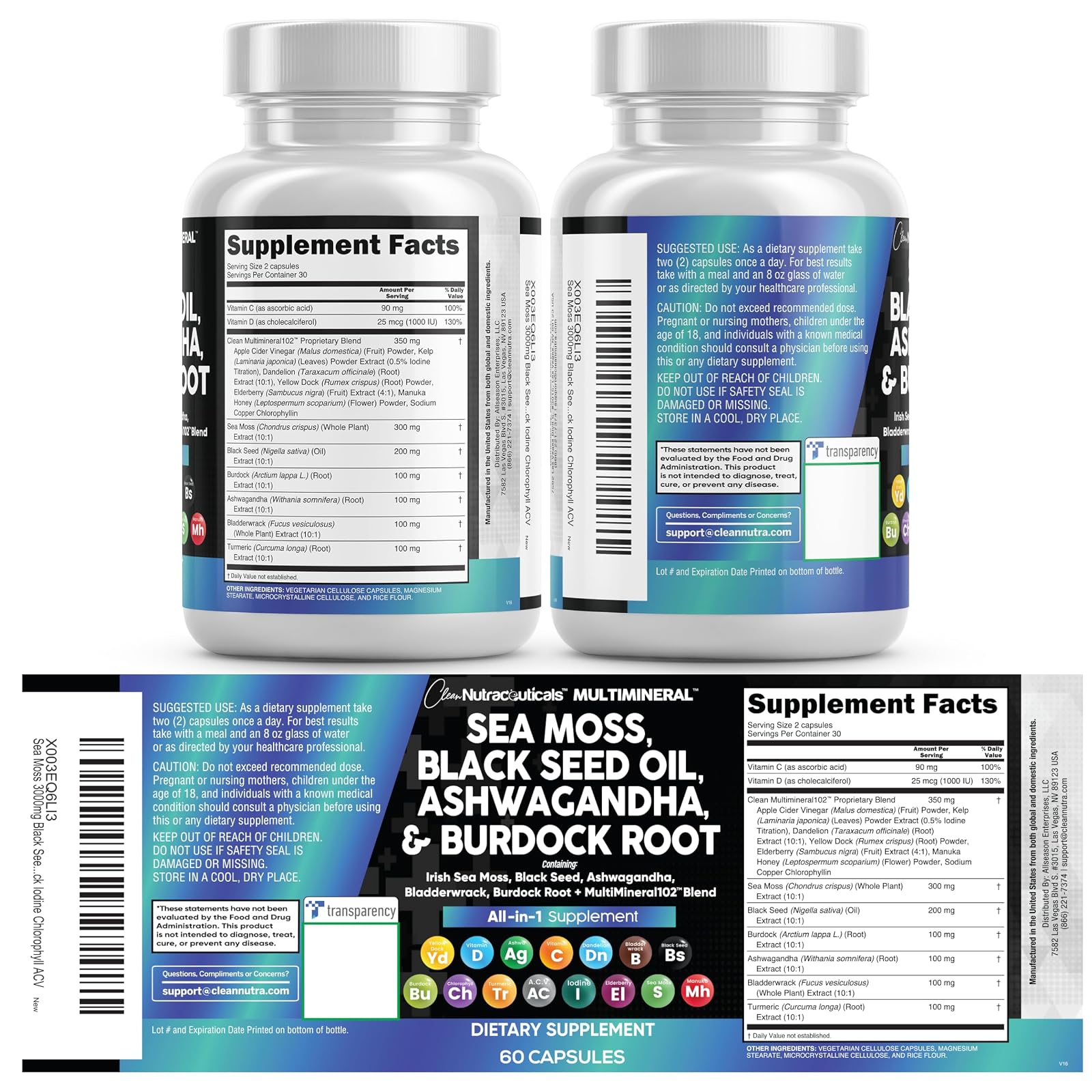 Herbal blend for overall wellness