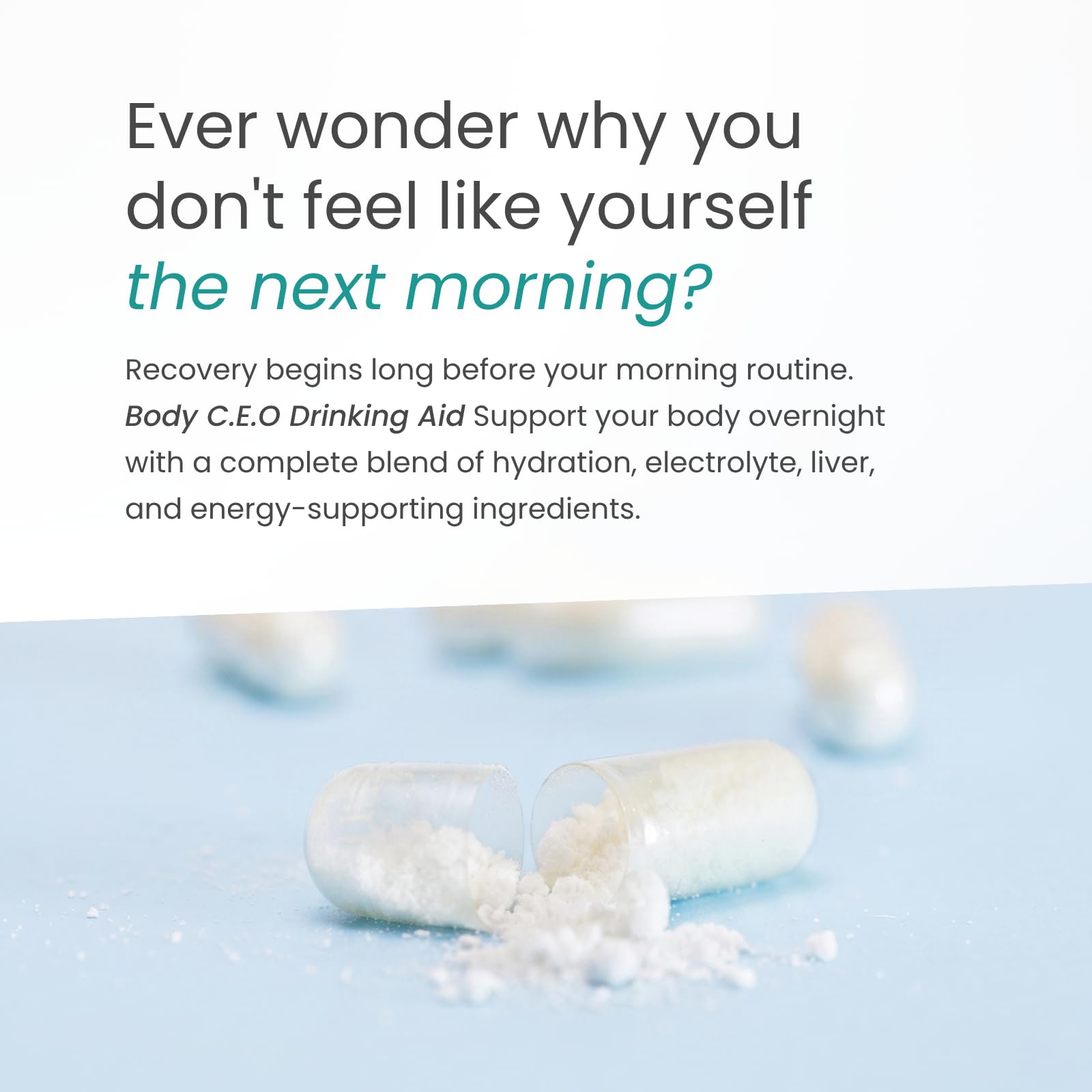 herbal blend for post-drinking support
