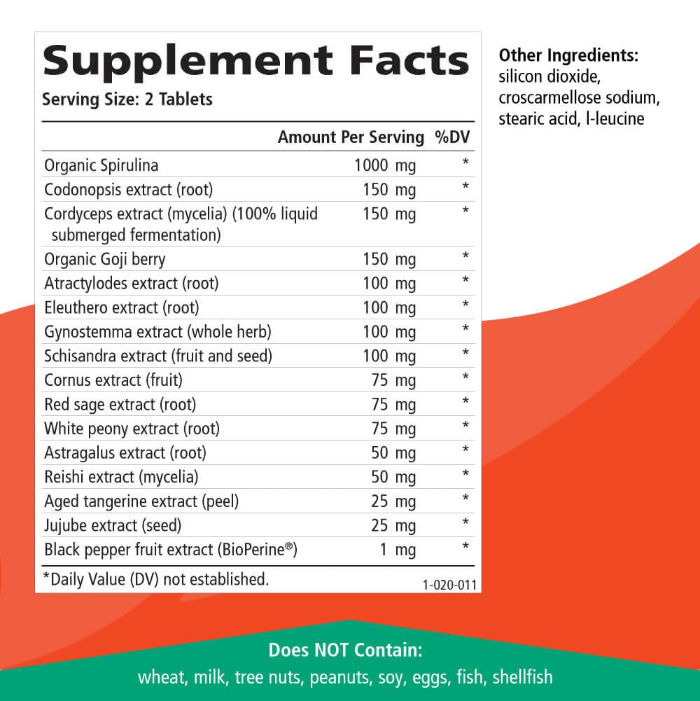 herbal blend for sustained vitality