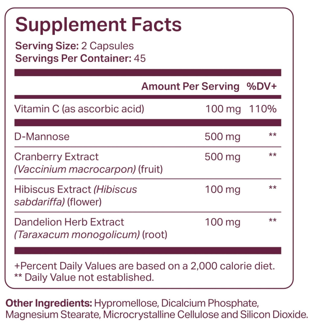 Herbal blend for urinary tract support