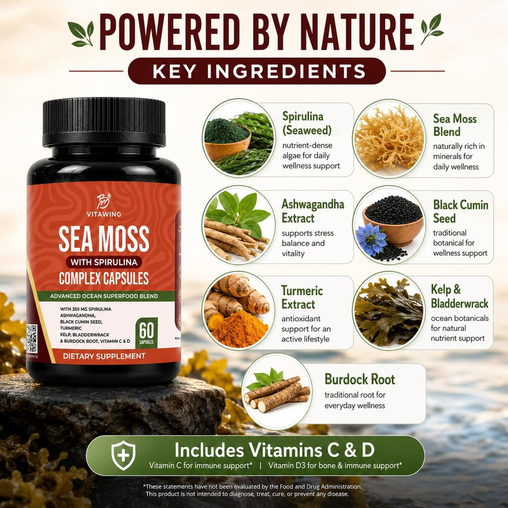 Herbal blend for vitality support