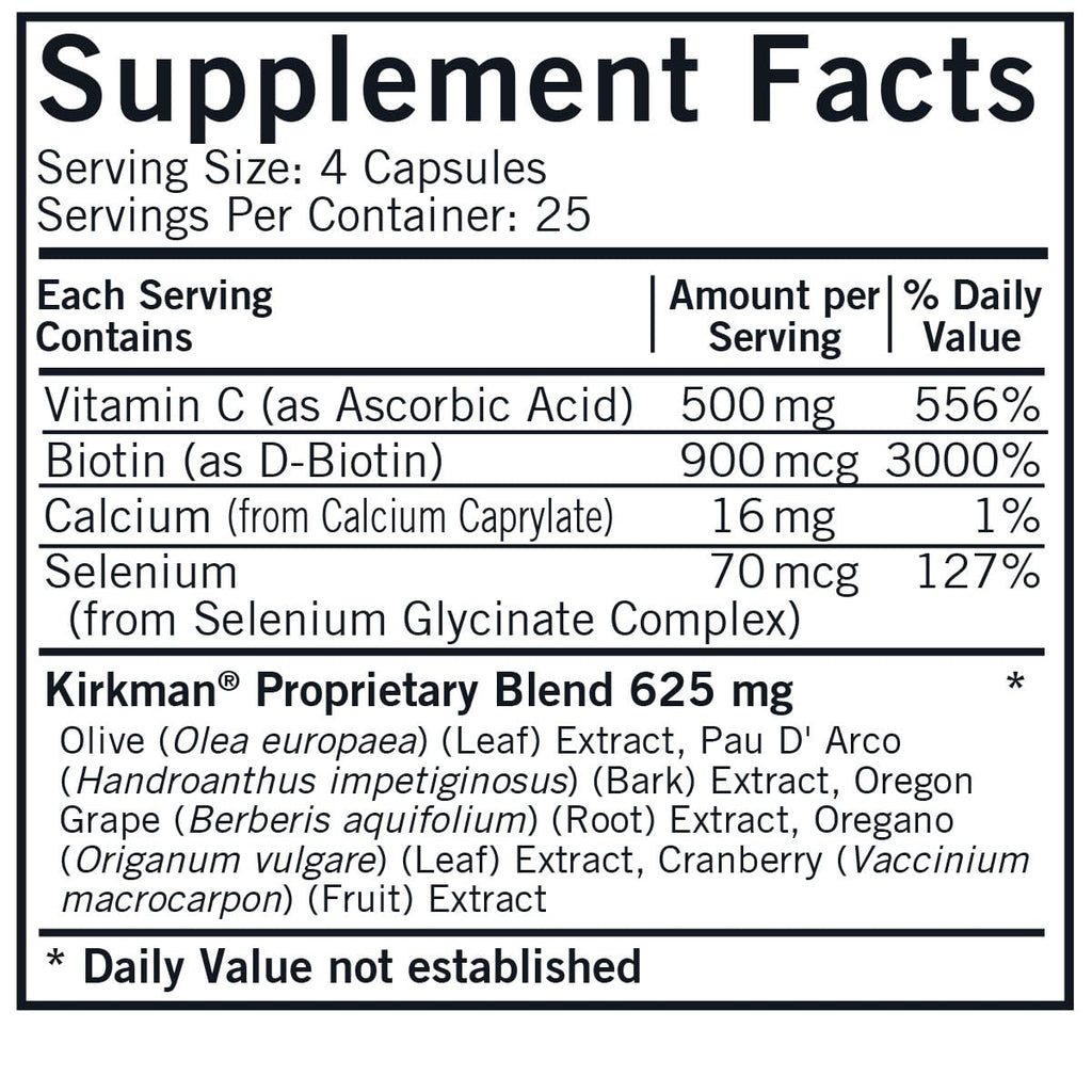 herbal blend for yeast support