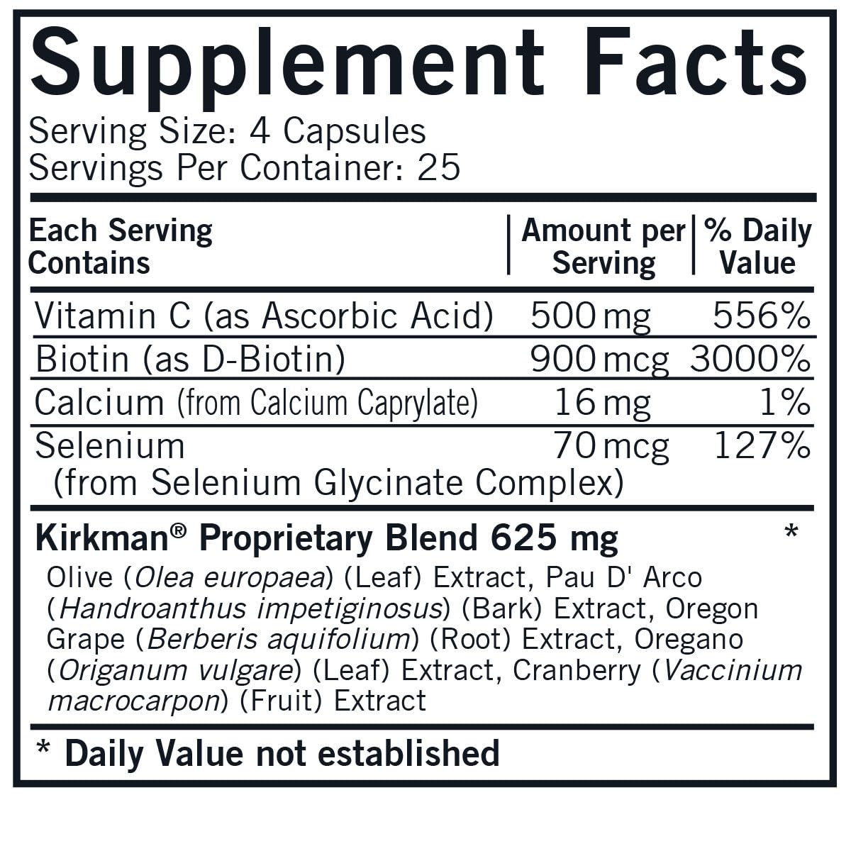 herbal blend for yeast support
