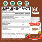 Herbal blend gummies for overall health