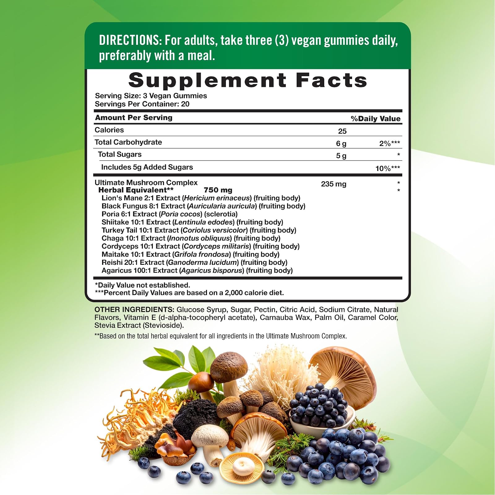 herbal blend gummies for wellness