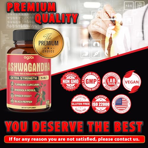 herbal blend of ashwagandha and ginger