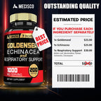 Herbal blend of Goldenseal and Mullein