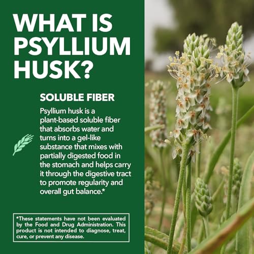Herbal blend psyllium for regularity