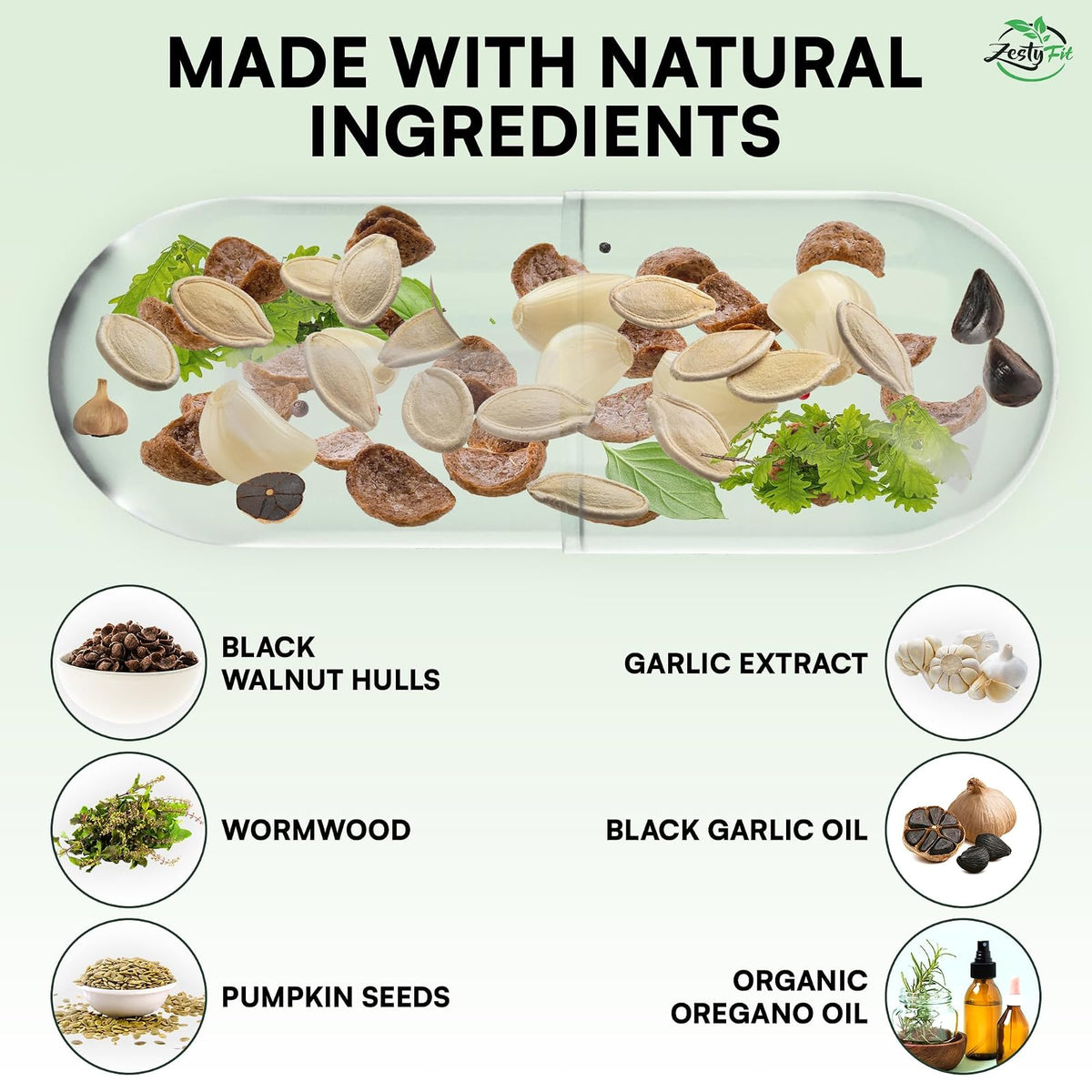 herbal blend softgels for wellness