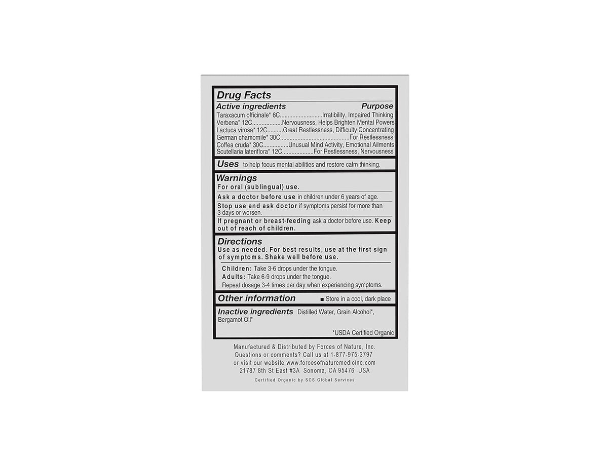 Herbal blend to enhance productivity