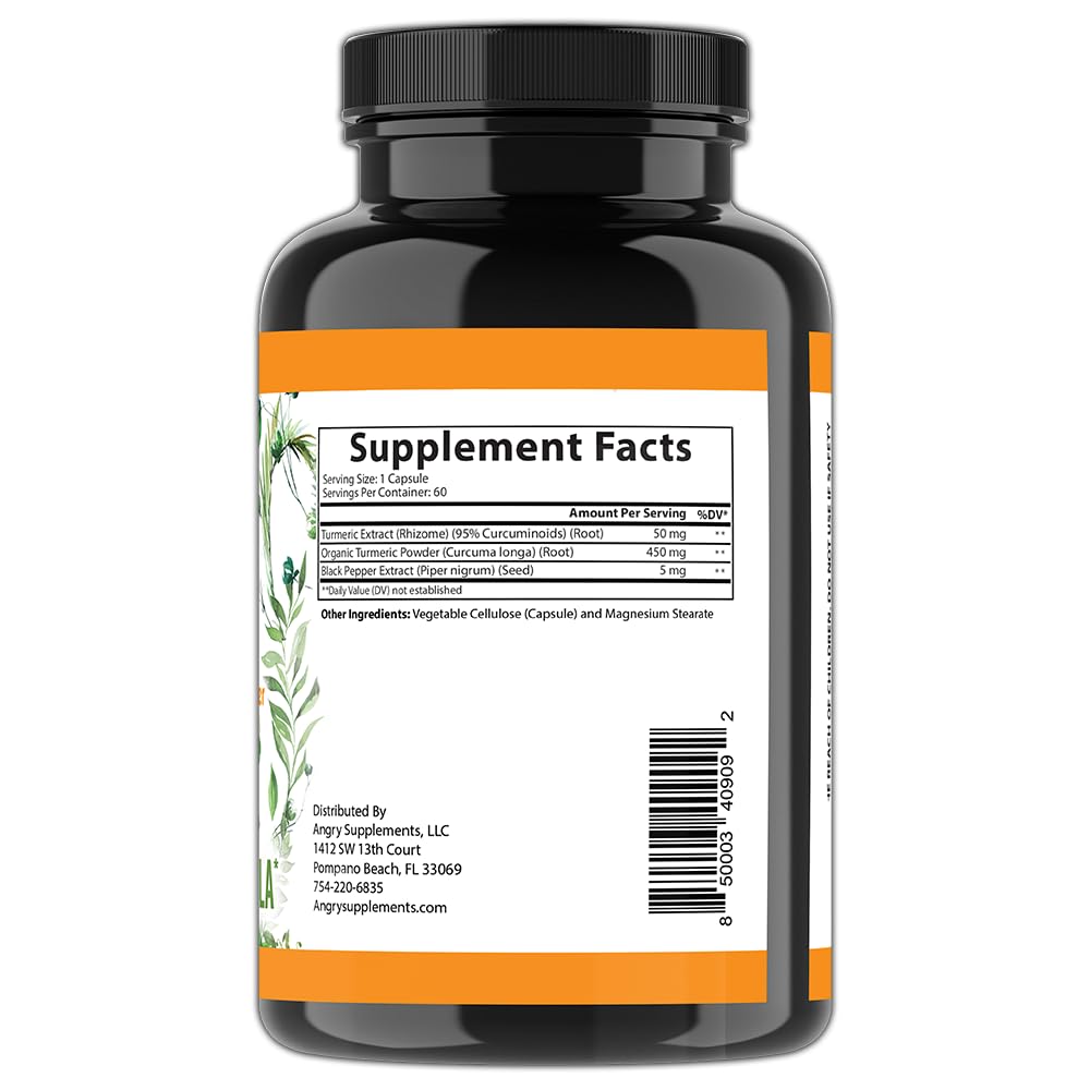 herbal blend turmeric curcumin supplement