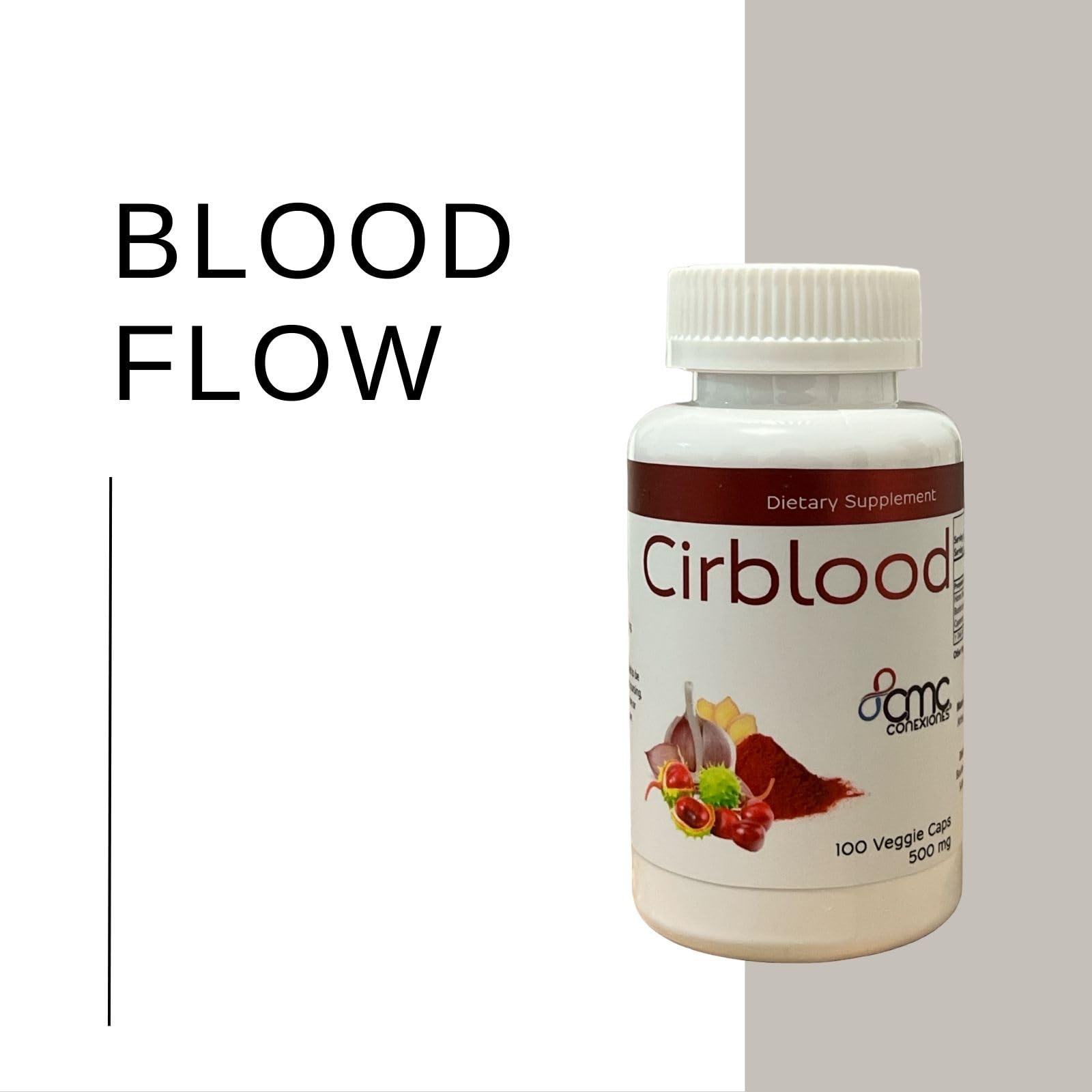 herbal blend with garlic and ginger